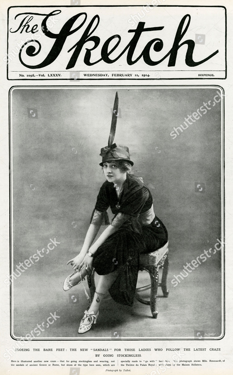 Jane Renouardt 1890 1972 French Actress Editorial Stock Photo - Stock ...