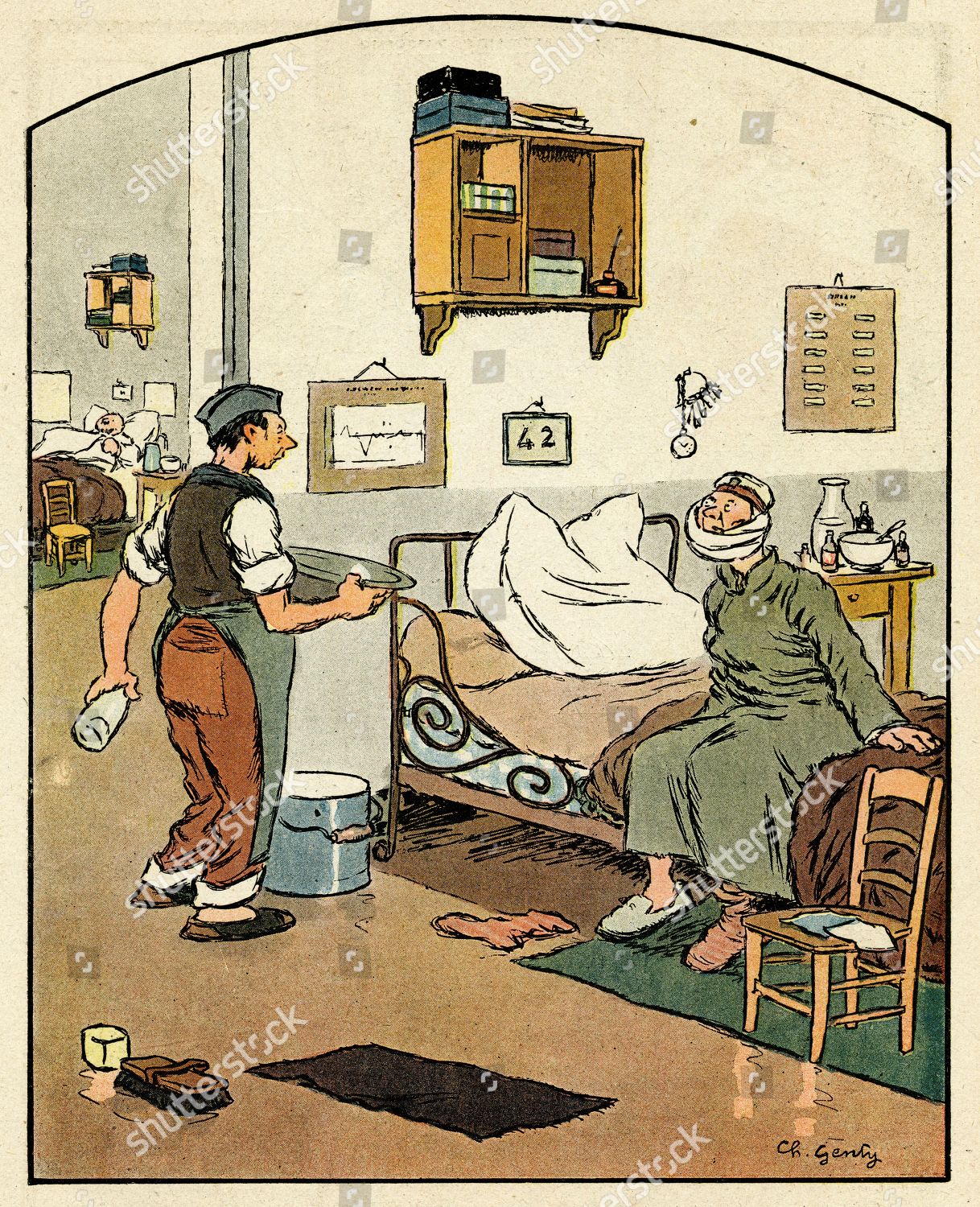 Cartoon On Eve Repatriation German Patient Editorial Stock Photo ...