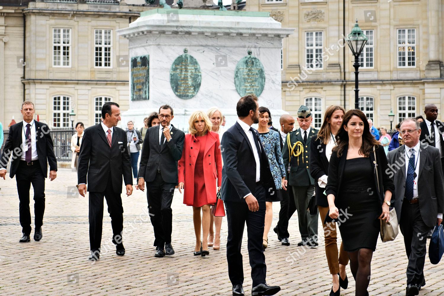 French First Lady Brigitte Macron C Editorial Stock Photo - Stock Image ...