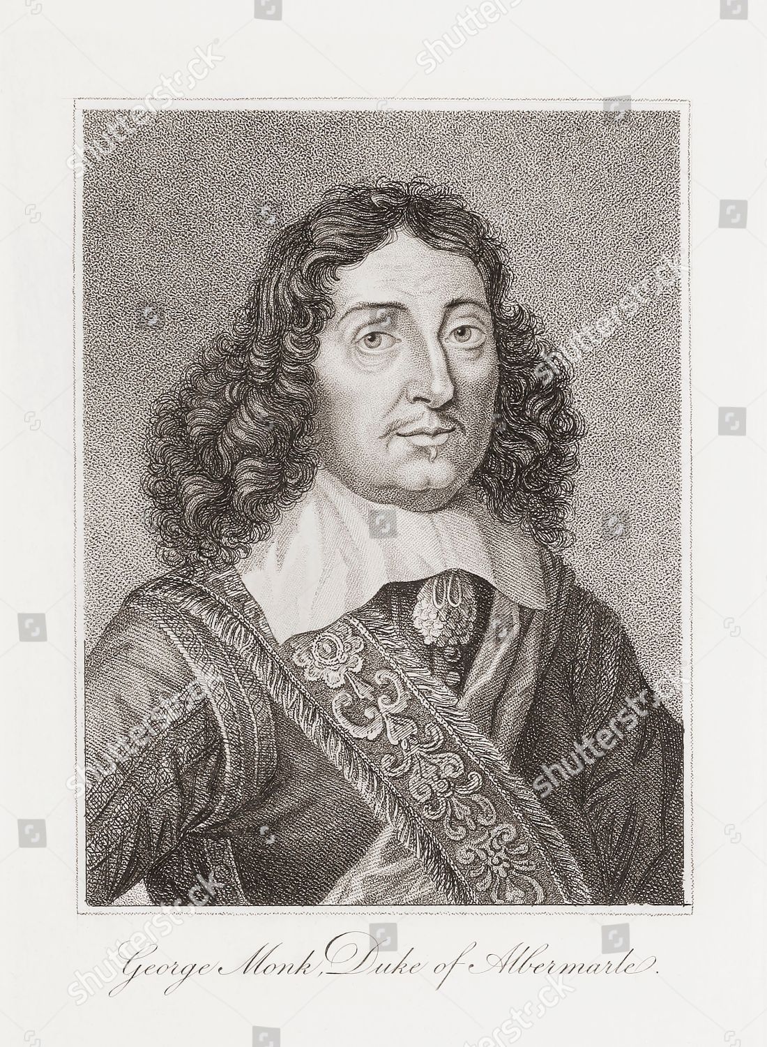 George Monck 1st Duke Albemarle 1608 Editorial Stock Photo - Stock ...
