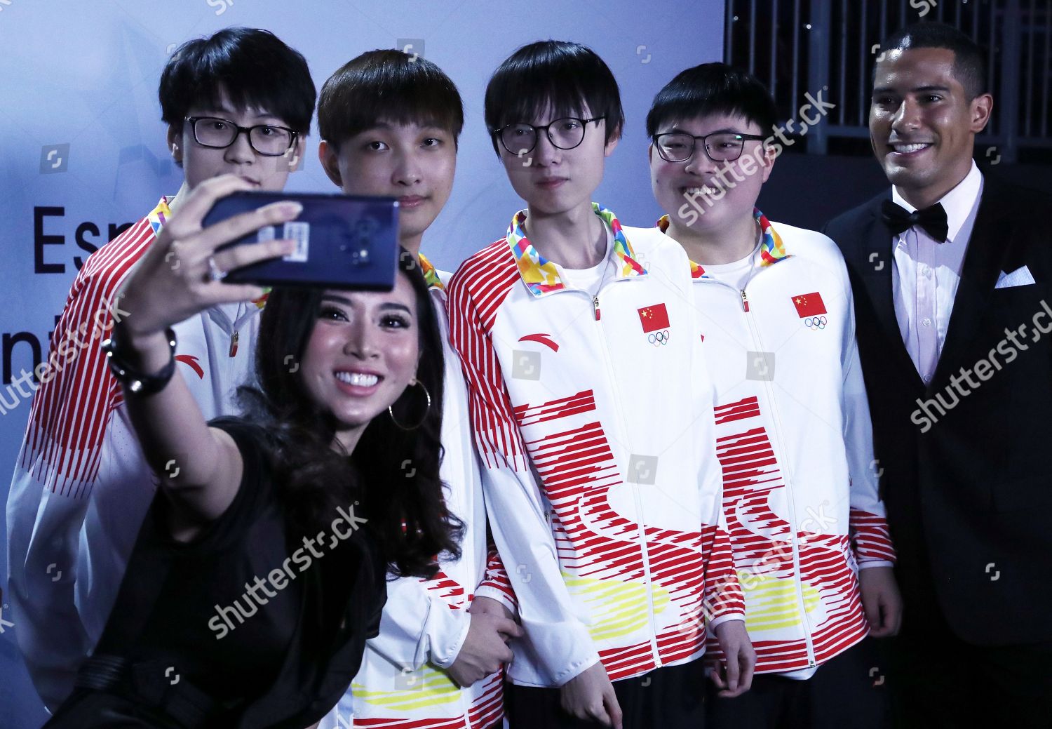 Esports Finals Winners Team China Pose Editorial Stock Photo - Stock ...