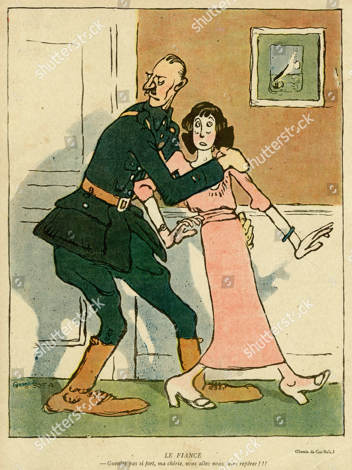 Cartoon Fiance Soldier Using Army Slang Editorial Stock Photo - Stock ...