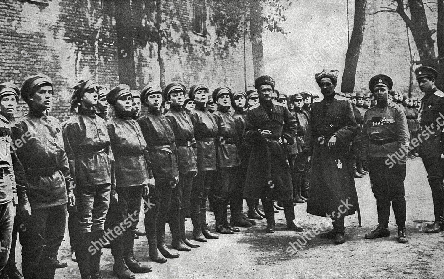 Maria Bochkareva Far Right 18891920 Female Editorial Stock Photo ...