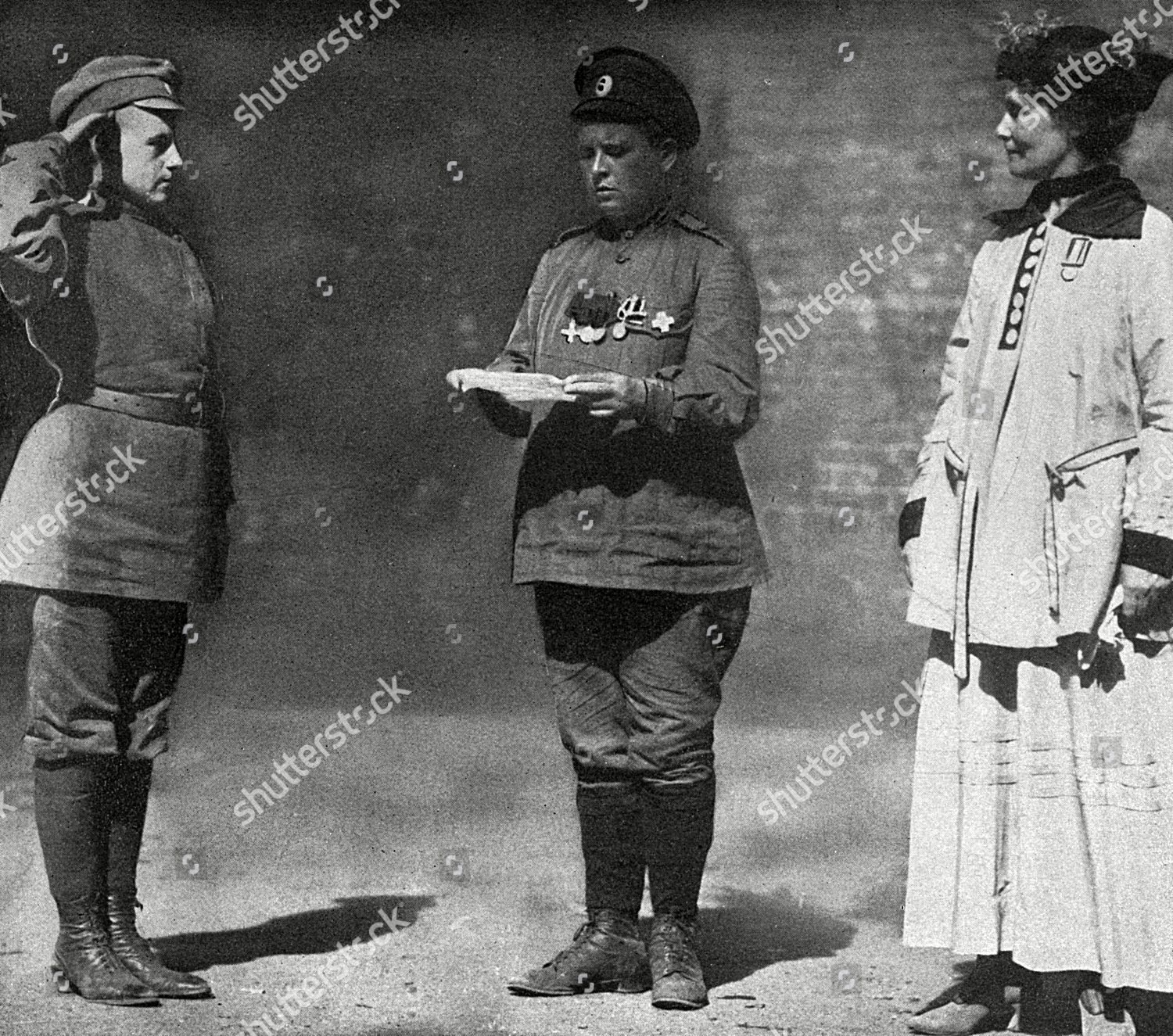 Mrs Emmeline Pankhurst 18581928 English Founder Editorial Stock Photo ...