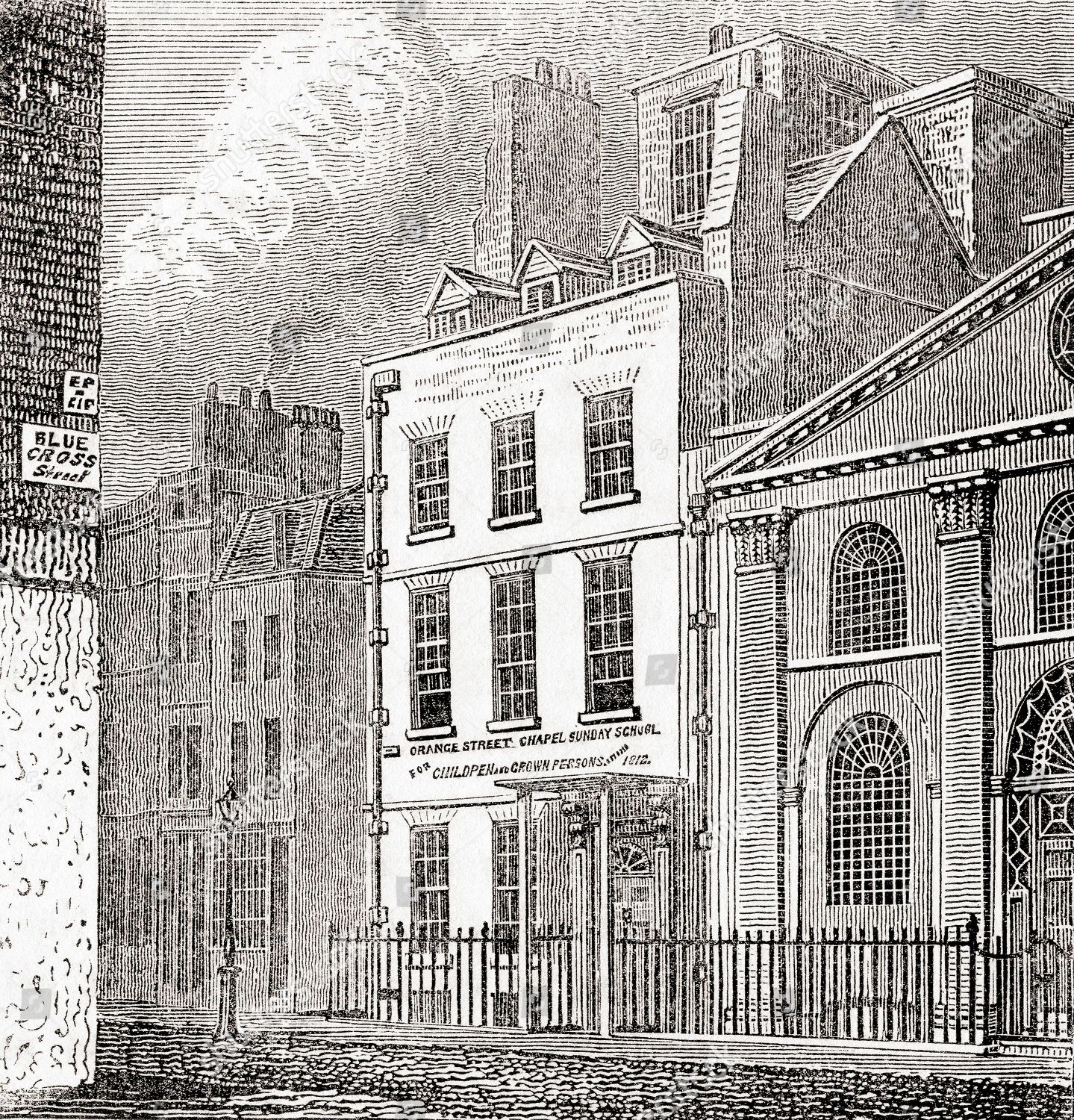 Sir Isaac Newtons House St Martins Editorial Stock Photo - Stock Image ...