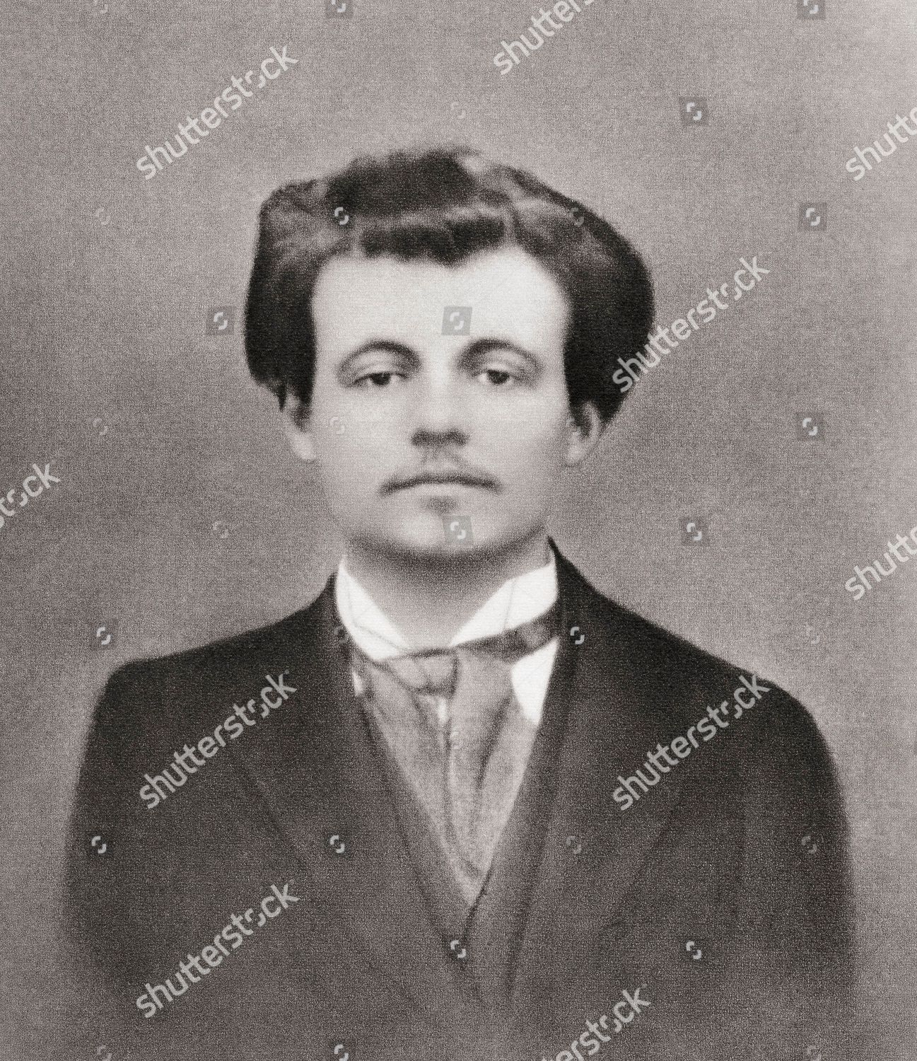 Alfred Jarry 1873 1907 French Symbolist Editorial Stock Photo - Stock ...