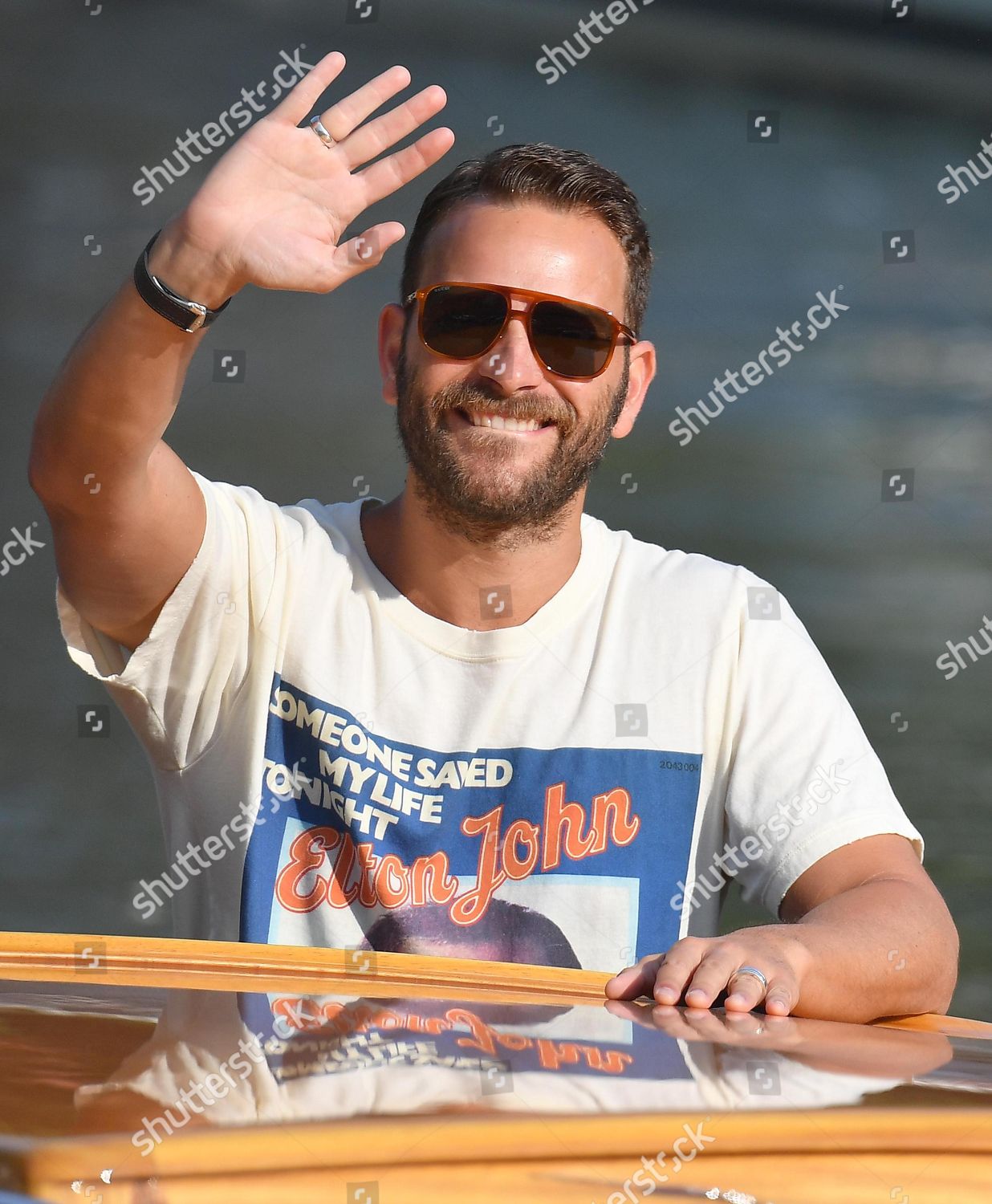 Italian Actor Alessandro Borghi Arrives Lido Editorial Stock Photo - Stock Image | Shutterstock