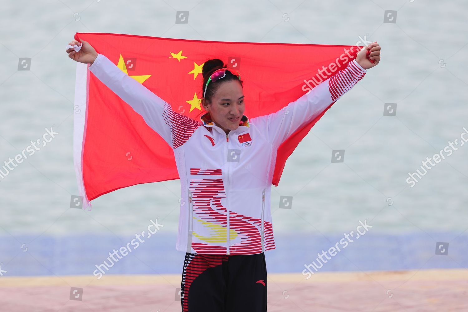 Golden Medal Winner Yue Li China Editorial Stock Photo - Stock Image ...