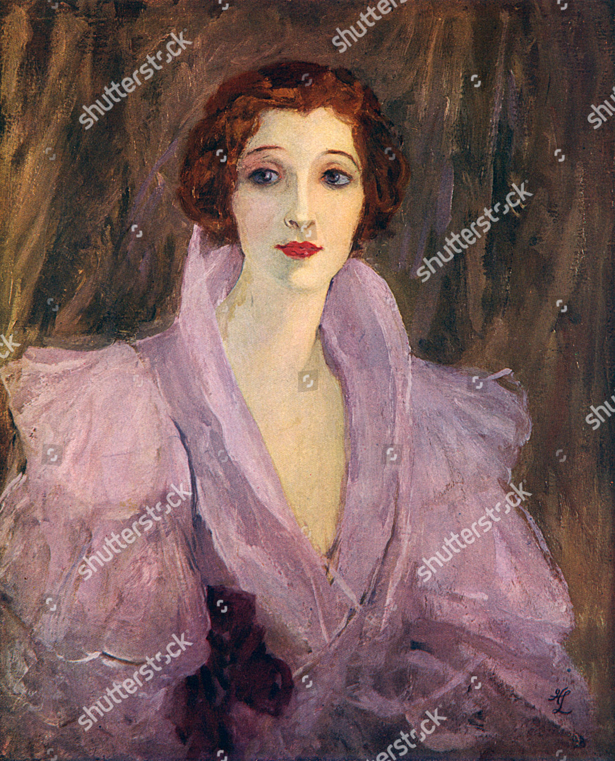 Hazel Lady Lavery 1886 1935 Formerly Editorial Stock Photo - Stock ...