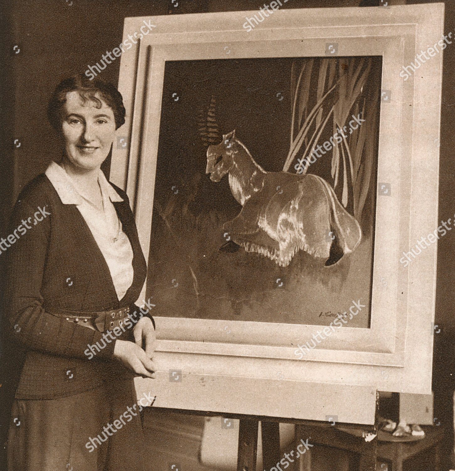 Agnes Pinder Artist Well Known Her Editorial Stock Photo - Stock Image ...