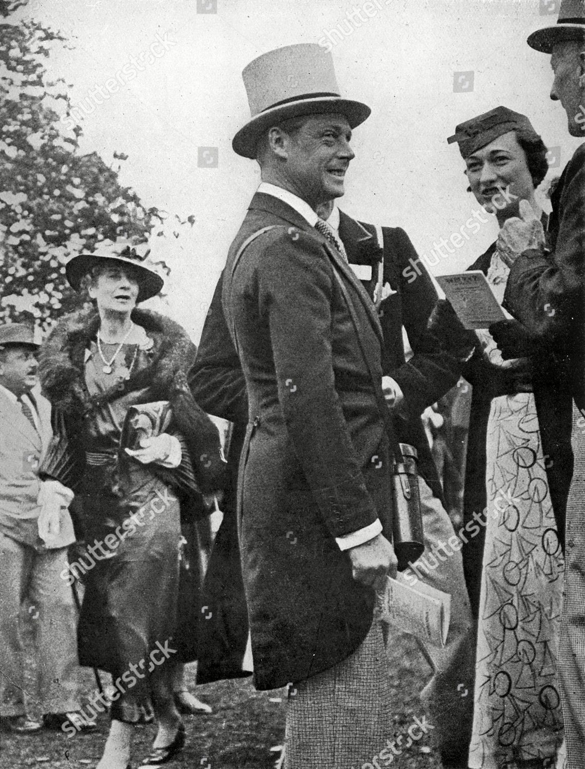 King Edward Viii Later Duke Windsor Editorial Stock Photo - Stock Image ...