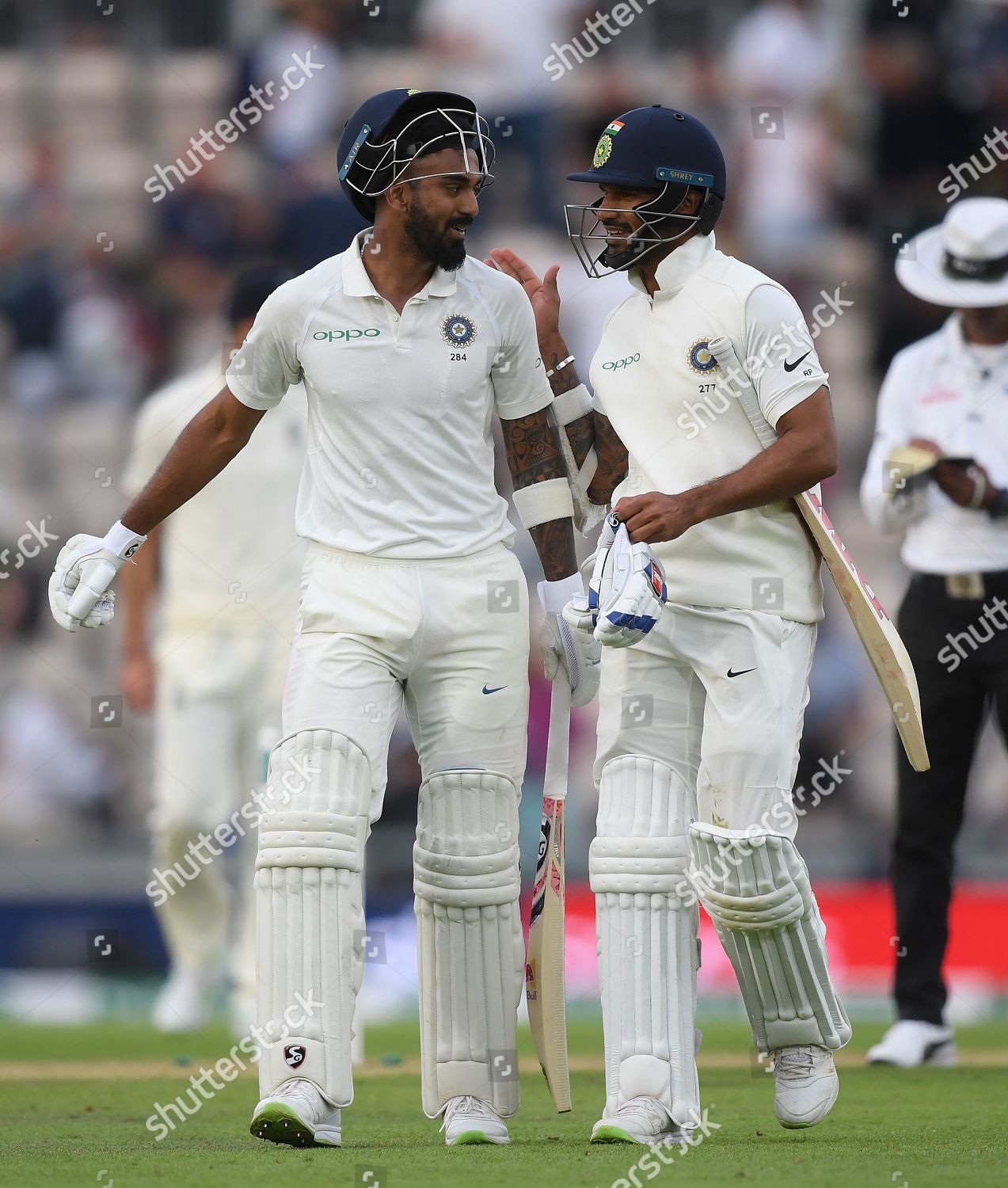 Kl Rahul Shikhar Dhawan India Punch Editorial Stock Photo - Stock Image ...