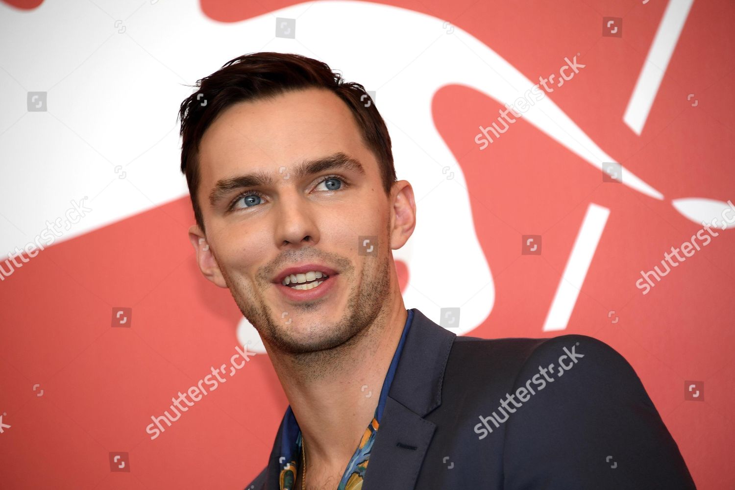British Actor Nicholas Hoult Poses During Editorial Stock Photo - Stock ...