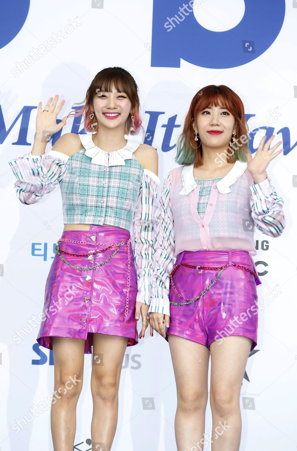 South Korean Girl Duo Bolbbalgan4 Members Editorial Stock Photo - Stock ...