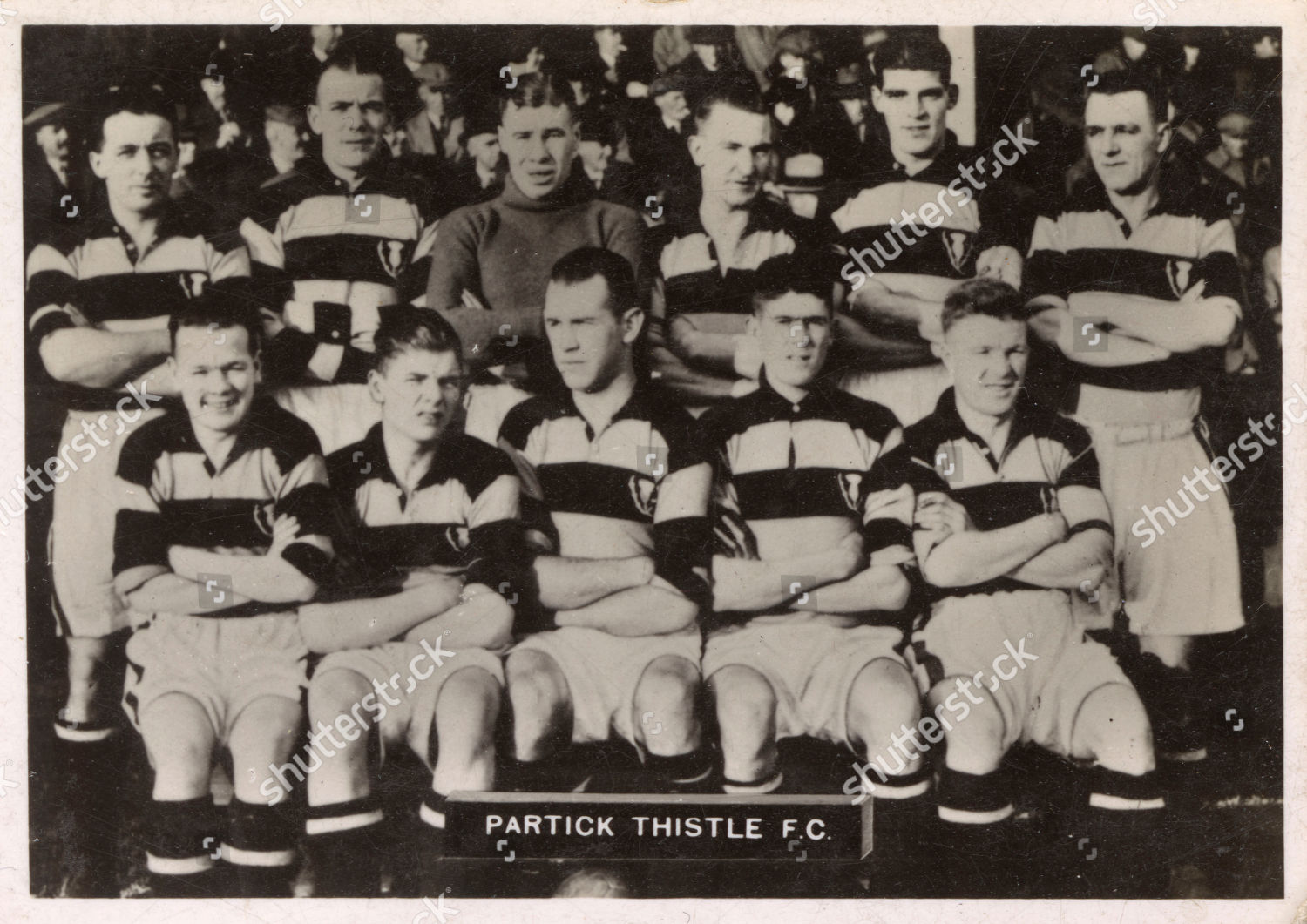 Partick Thistle Fc Football Team 1936 Editorial Stock Photo - Stock ...