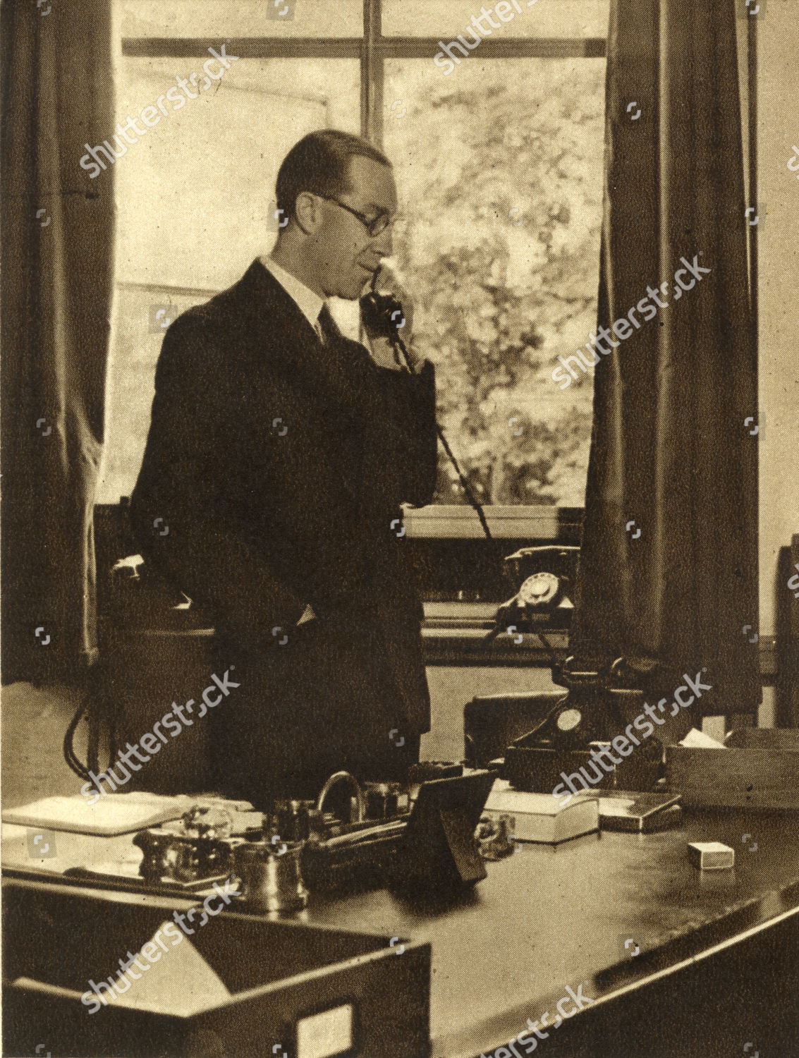 Walter Monckton Future Viscount Monckton Brought Editorial Stock Photo ...