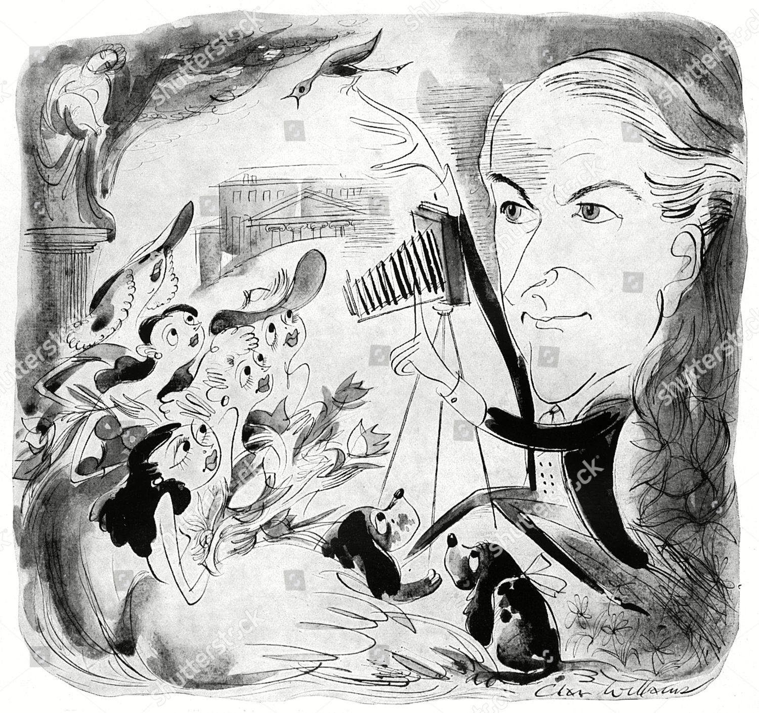 Cecil Walter Hardy Beaton 19041980 British Editorial Stock Photo ...
