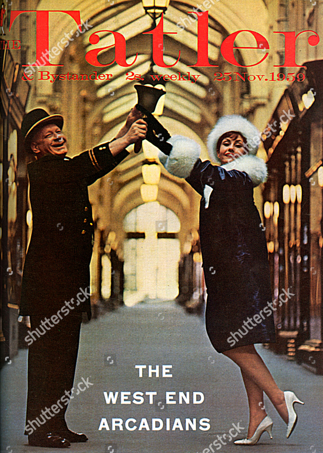 Front Cover Tatler Featuring Model Wearing Editorial Stock Photo ...