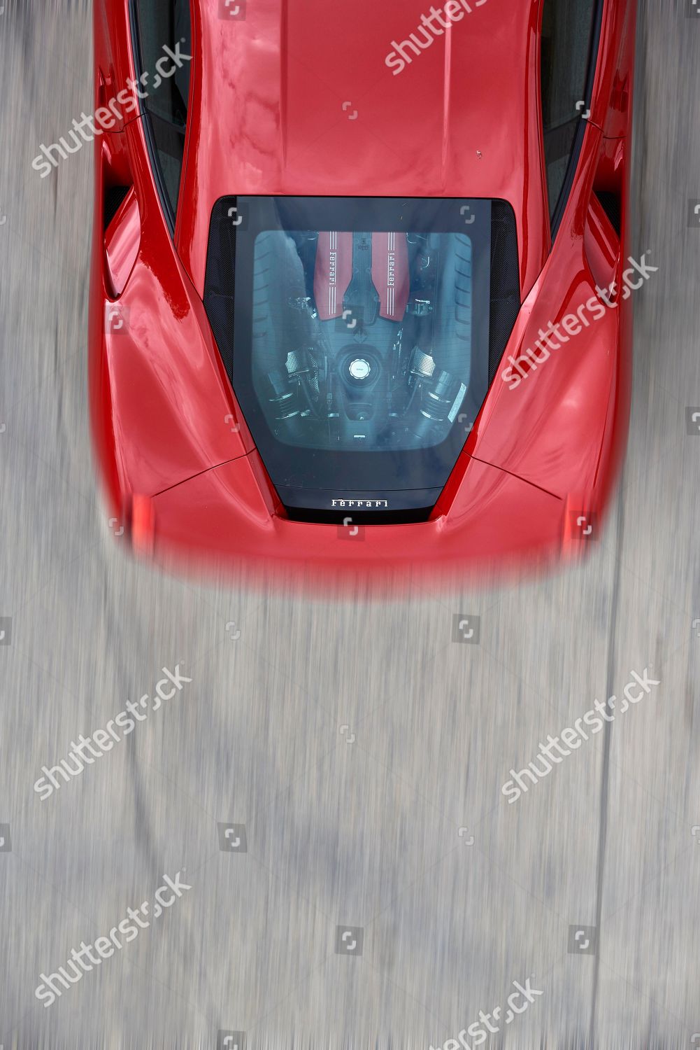Ferrari 488 Italia 2018 Driving Top Editorial Stock Photo - Stock Image ...