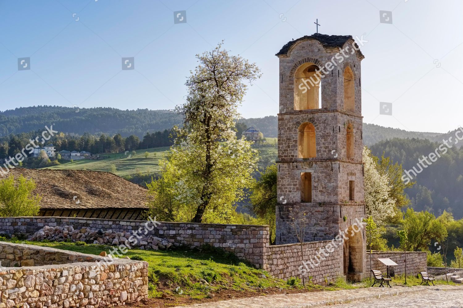 Bell Tower St Marys Church Kisha Editorial Stock Photo - Stock Image ...
