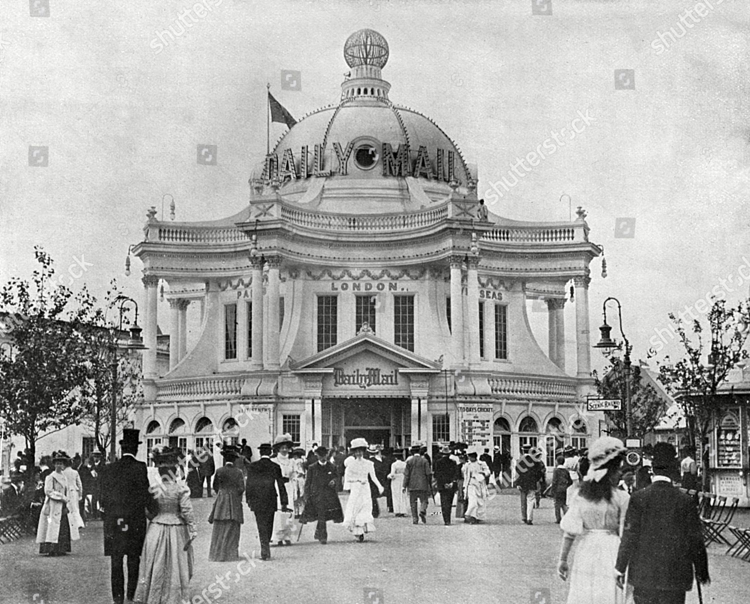Photograph Daily Mail Pavilion Souvenir Booklet Editorial Stock Photo ...