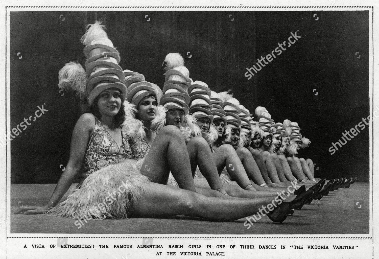 Vista Extremities Famous Albertina Rasch Girls Editorial Stock Photo - Stock Image | Shutterstock