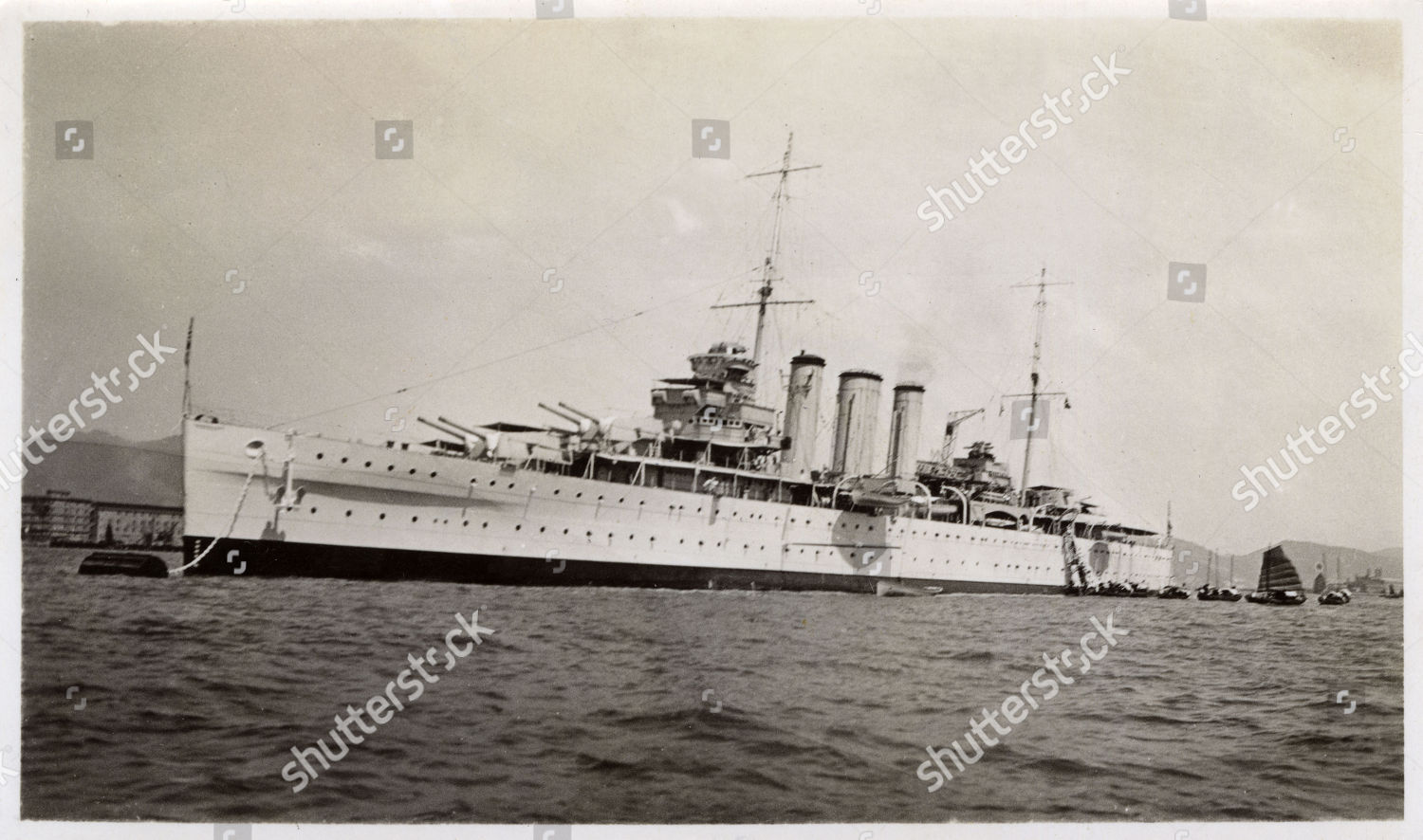 Hms Suffolk 55 British County Class Editorial Stock Photo - Stock Image ...