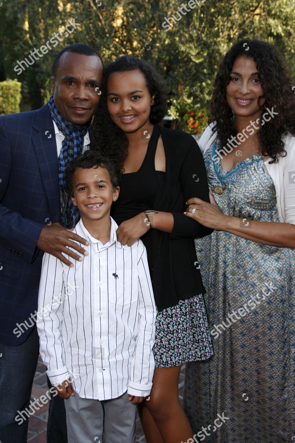 Sugar Ray Leonard And Family