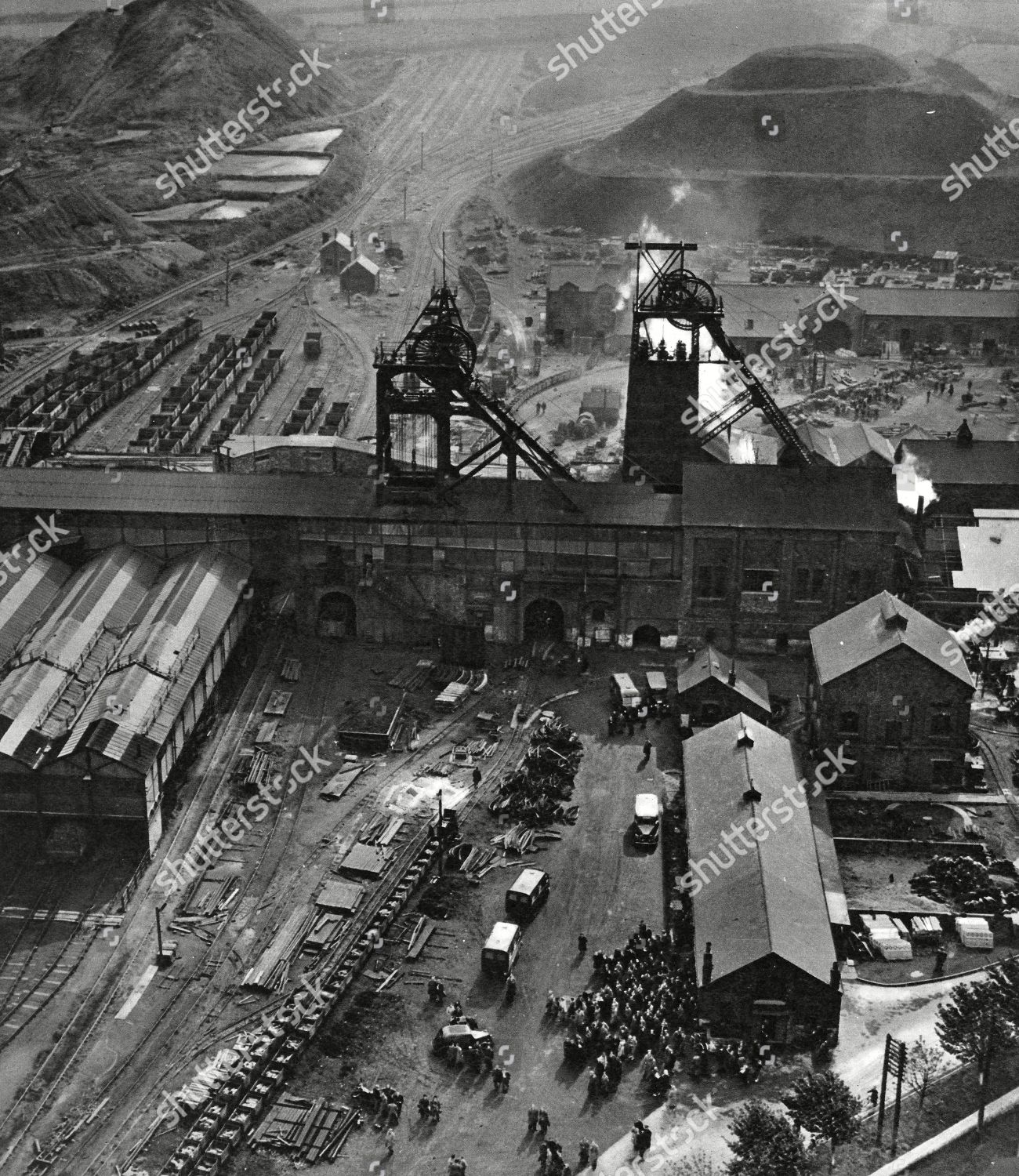 Creswell Colliery Where Eighty Miners Perished Editorial Stock Photo ...
