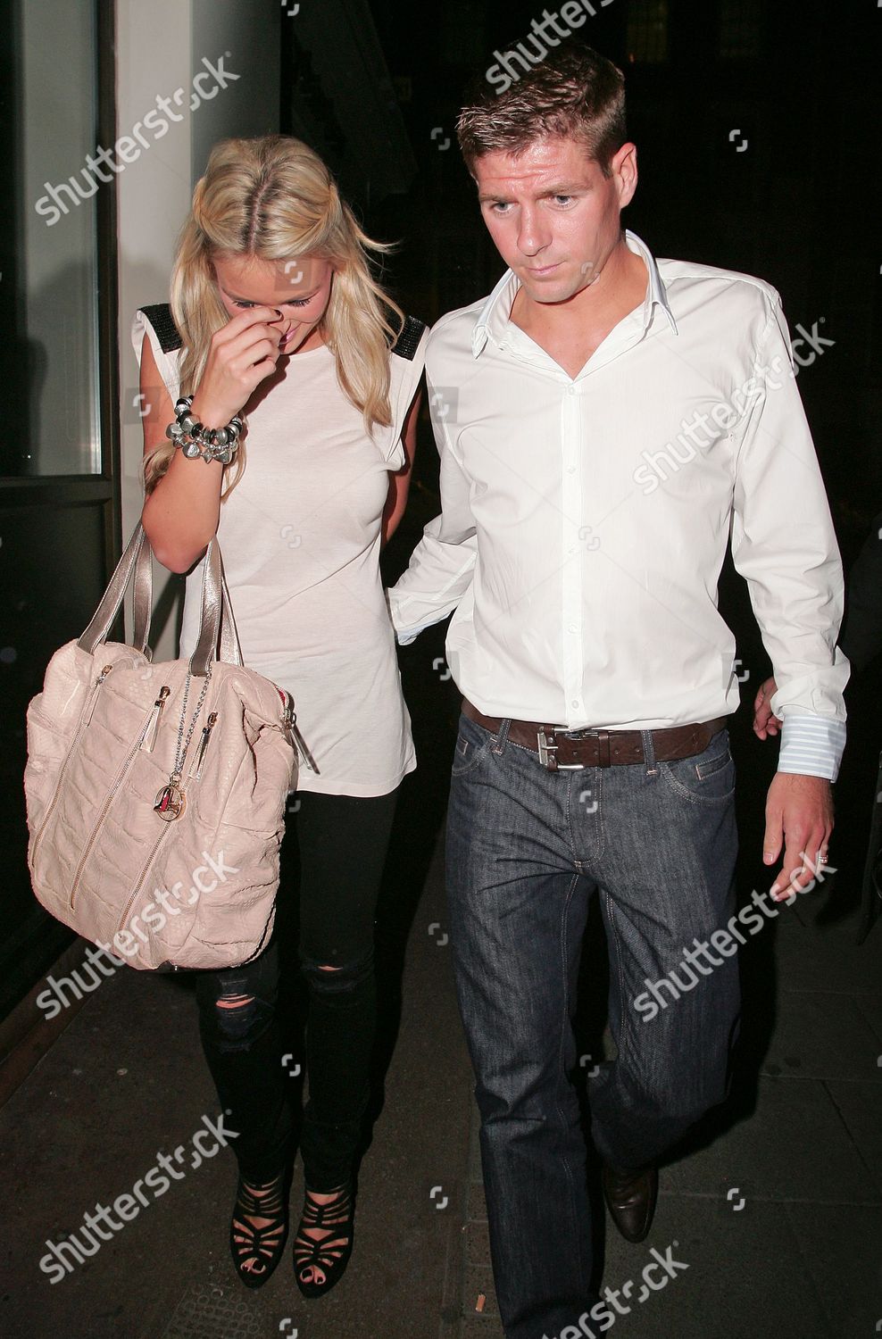 Alex Curran Steven Gerrard Editorial Stock Photo - Stock Image ...