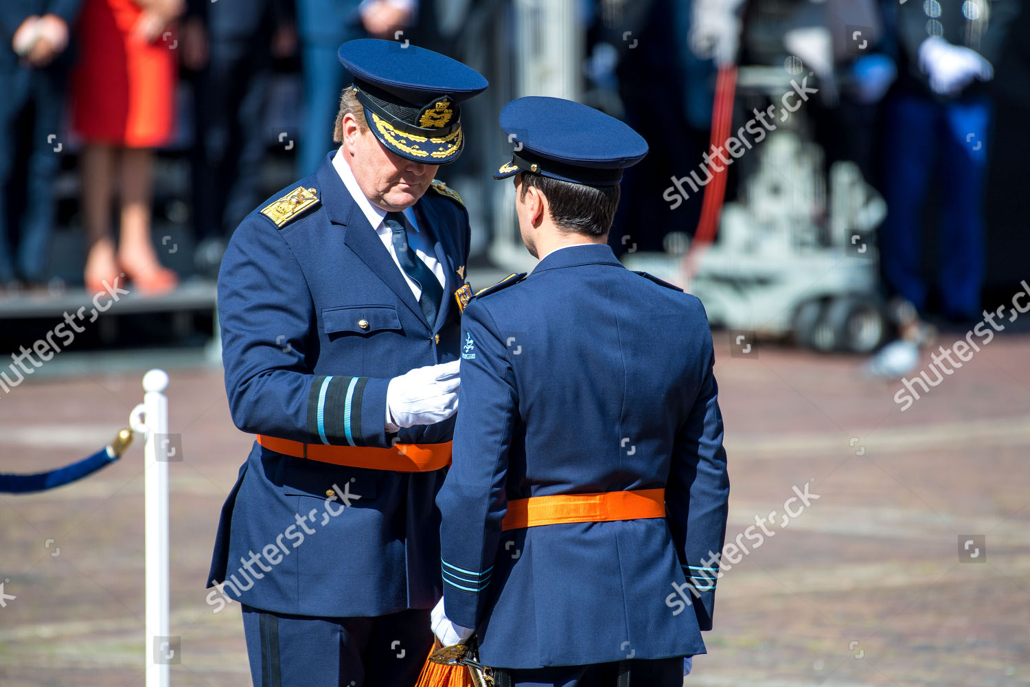 King Willemalexander Roy De Ruiter During Editorial Stock Photo - Stock ...
