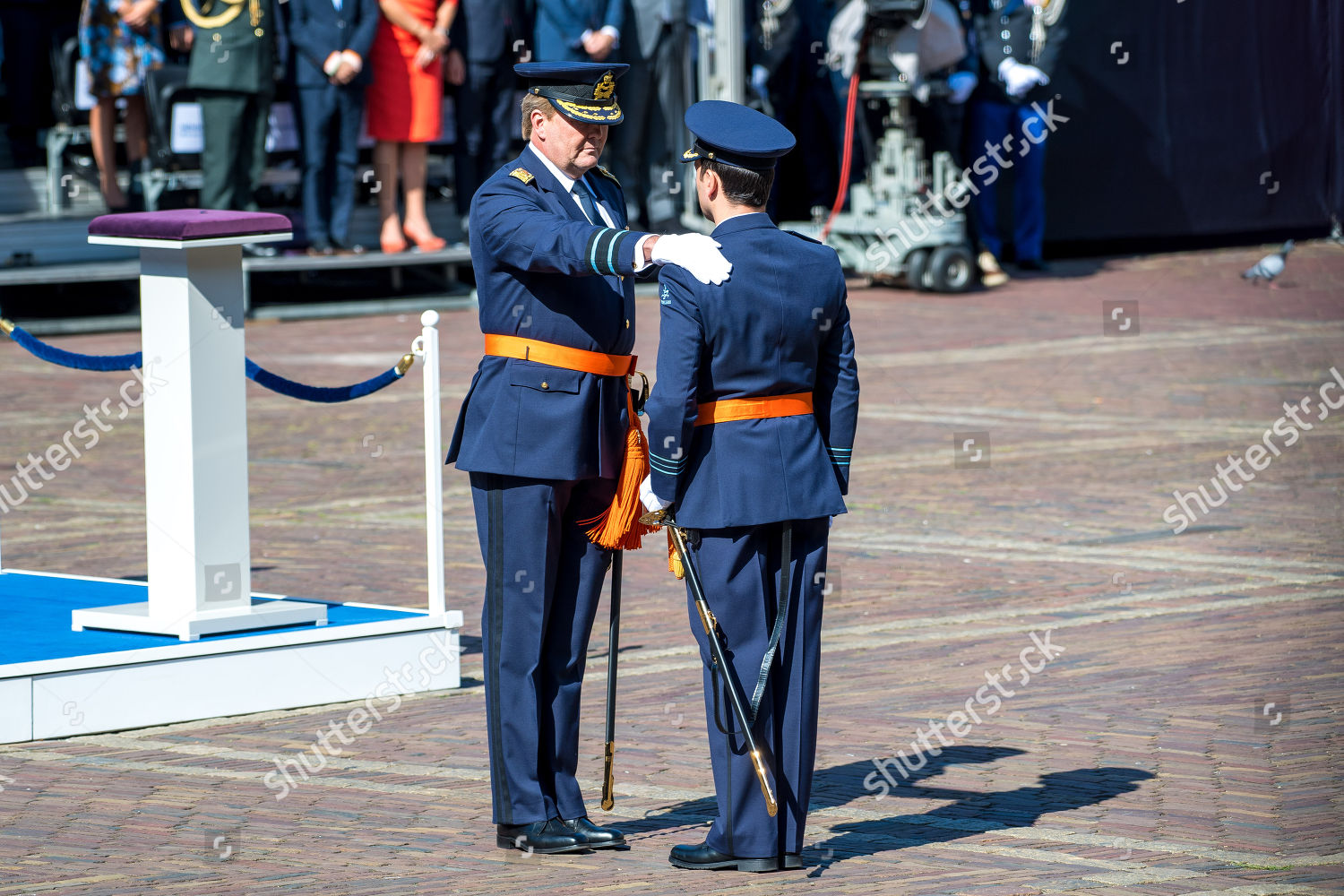 King Willemalexander Roy De Ruiter During Editorial Stock Photo - Stock ...