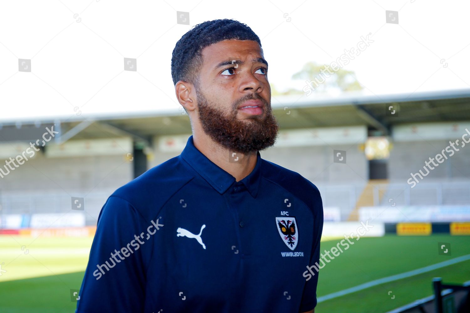 Wimbledon Forward Jake Jervis 10 On Editorial Stock Photo - Stock Image ...