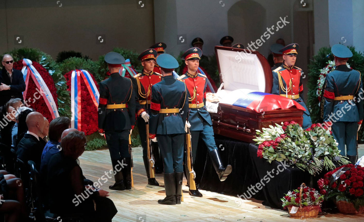 General View During Funeral Ceremony Soviet Editorial Stock Photo ...