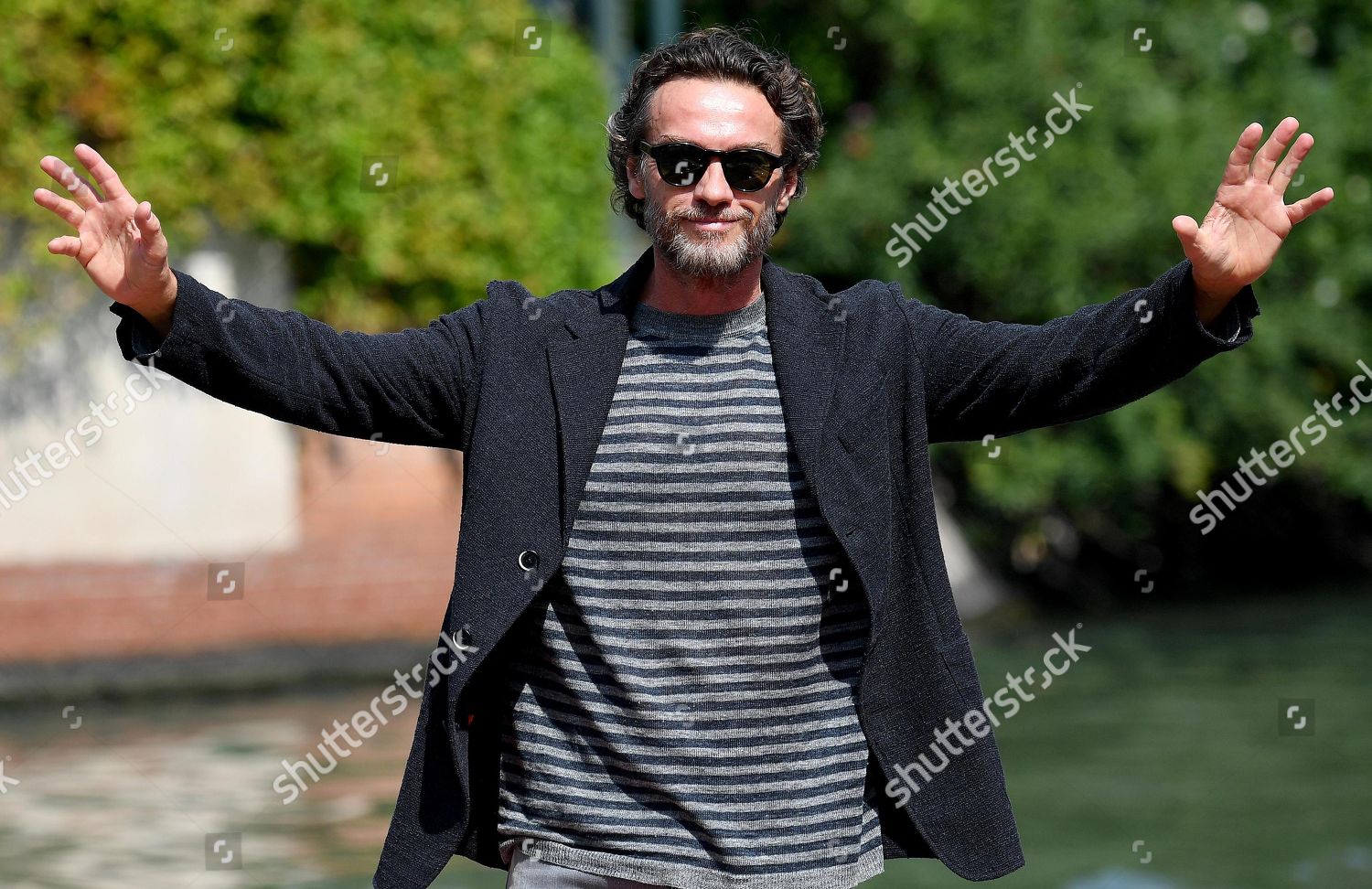 Italian Actor Alessio Boni Arrives Lido Editorial Stock Photo - Stock ...