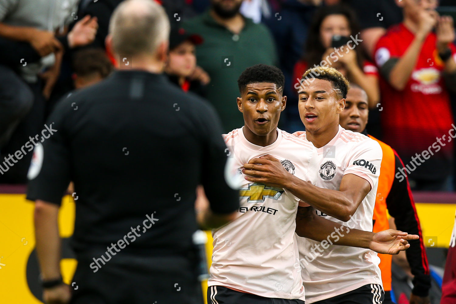 Marcus Rashford Manchester United Angry Figure Editorial Stock Photo ...
