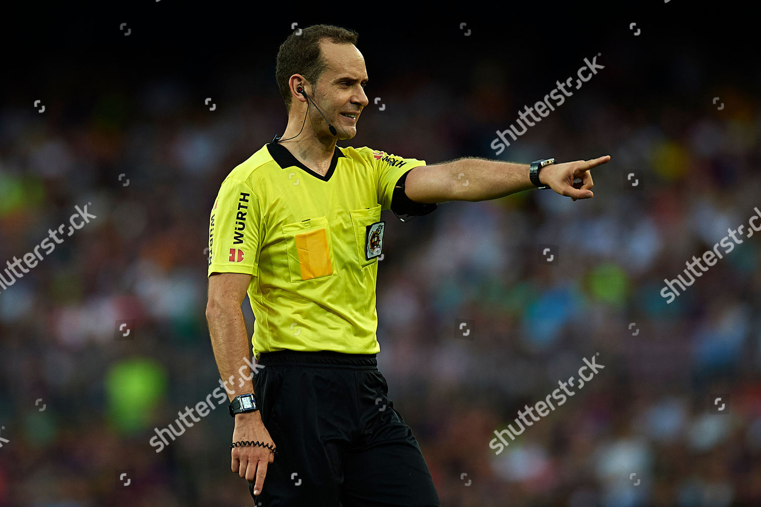 Referee Mario Melero Lopez Editorial Stock Photo - Stock Image ...