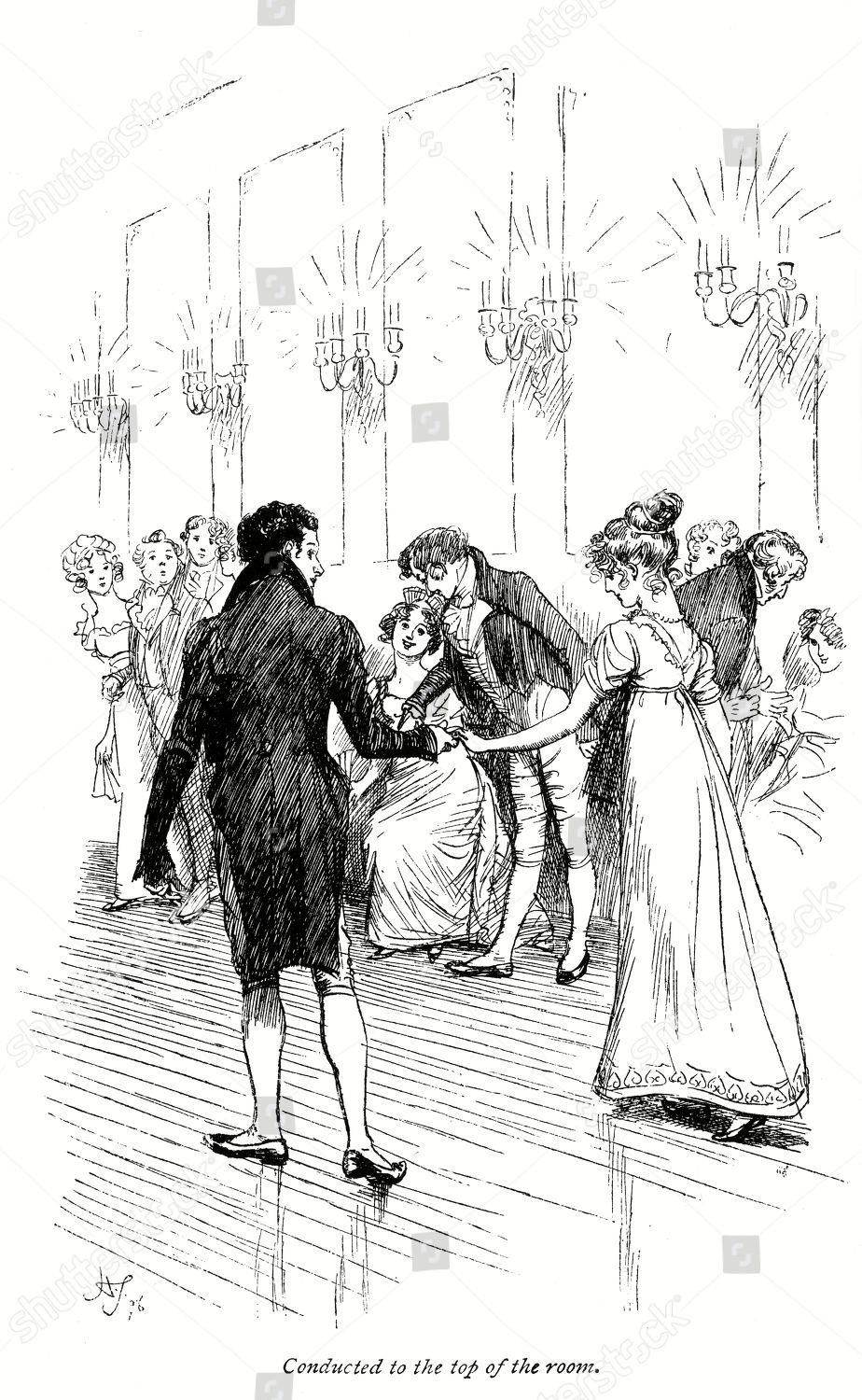 Fanny Price Henry Crawford Author Jane Editorial Stock Photo - Stock ...