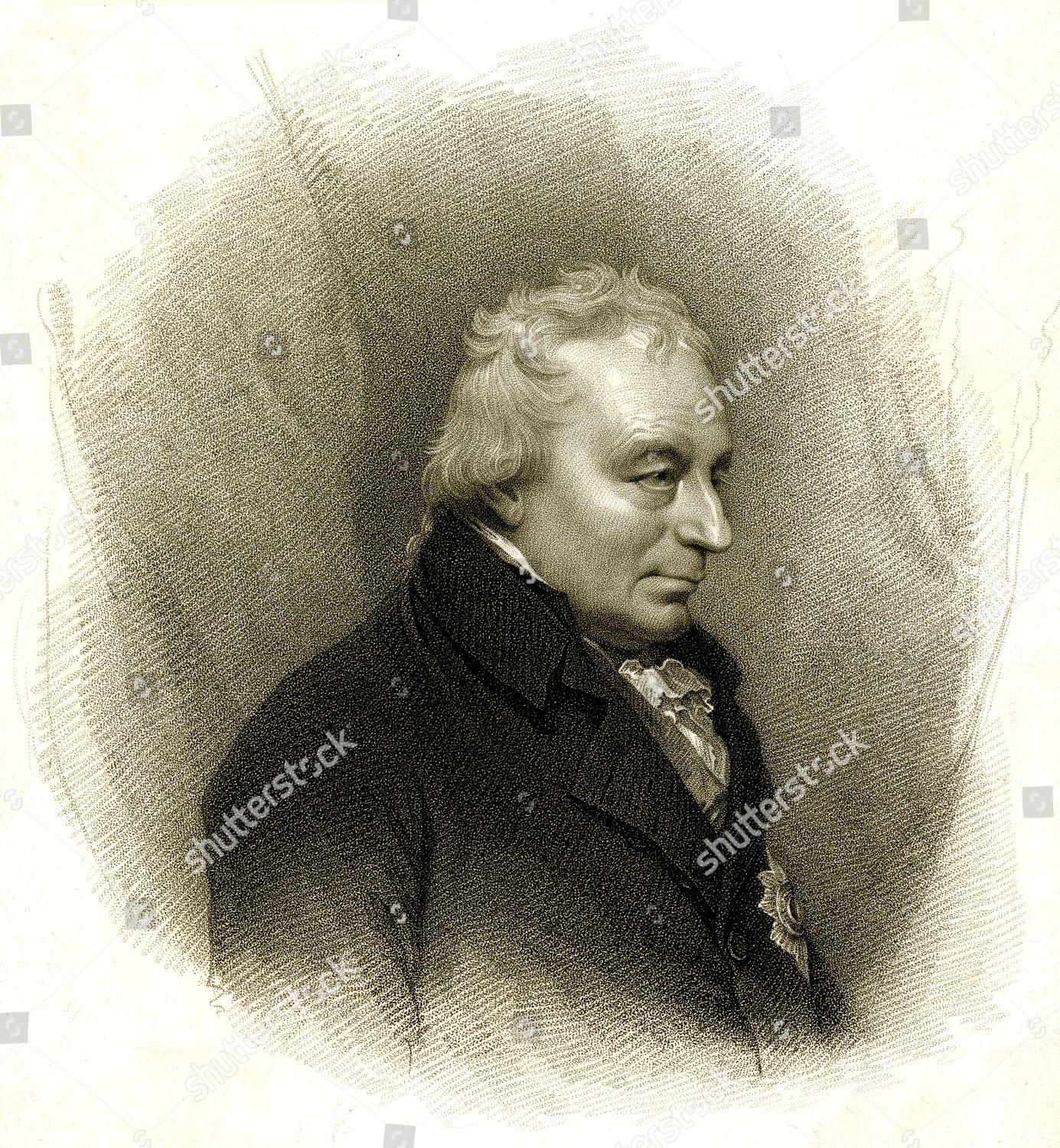 John Jervis 1st Earl St Vincent Editorial Stock Photo - Stock Image ...