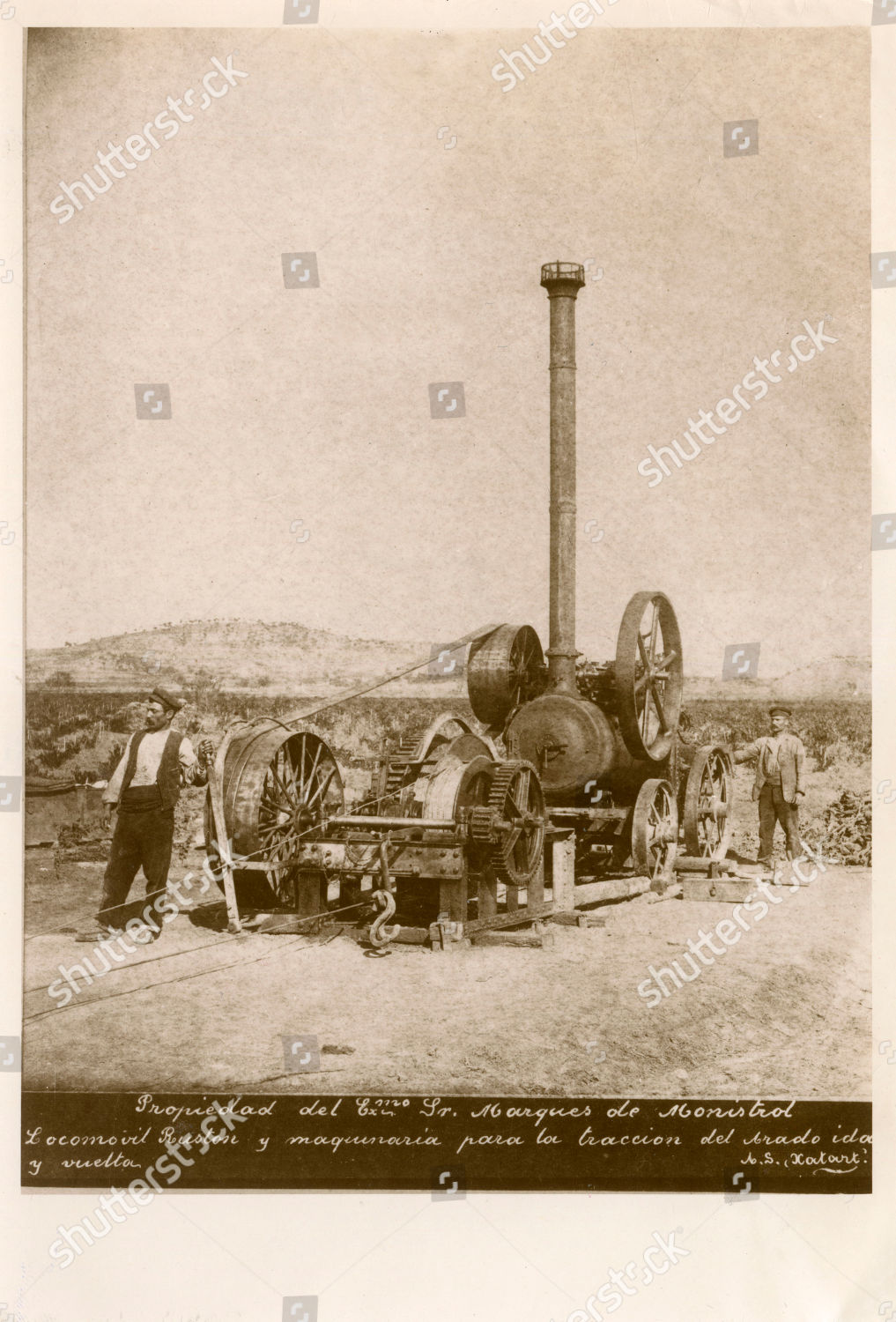 Ruston Steam Engine Operation Marques De Editorial Stock Photo - Stock ...