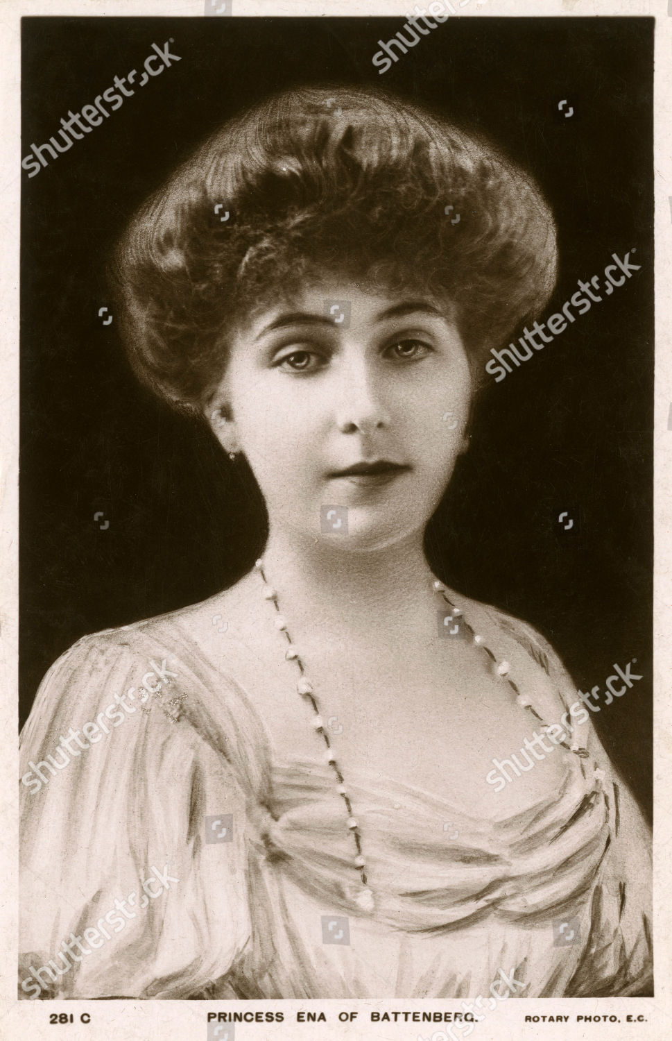 Princess Ena Battenberg 18871969 Queen Spain Editorial Stock Photo ...