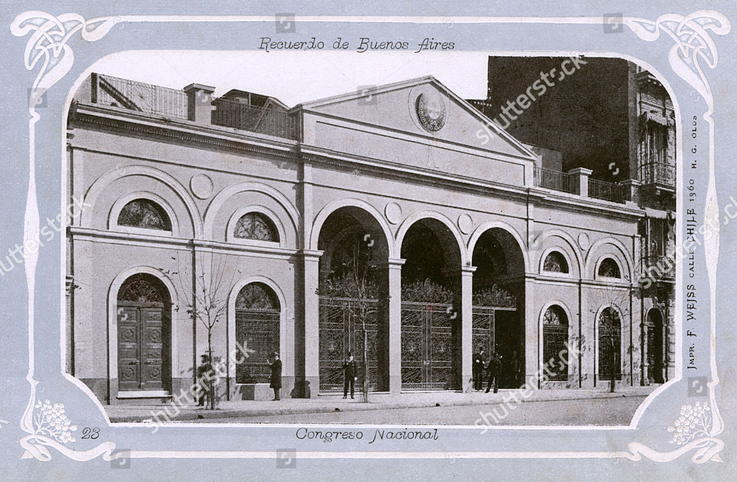 Old National Congress Inaugurated 1864 By Editorial Stock Photo - Stock ...