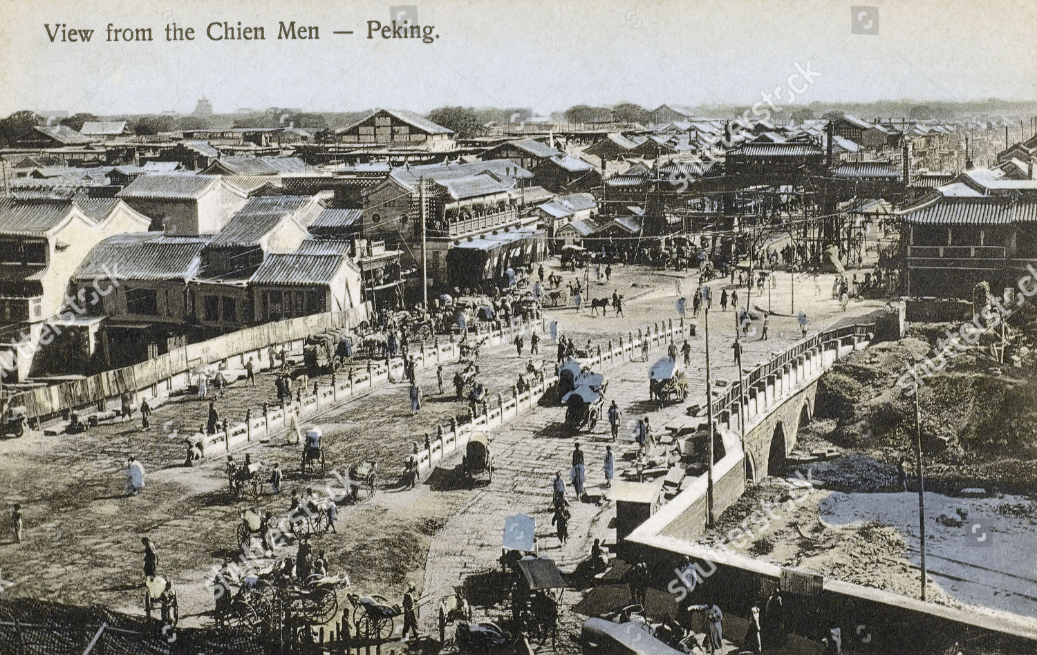 View Tian Men Chien Men Qianmen Editorial Stock Photo - Stock Image ...