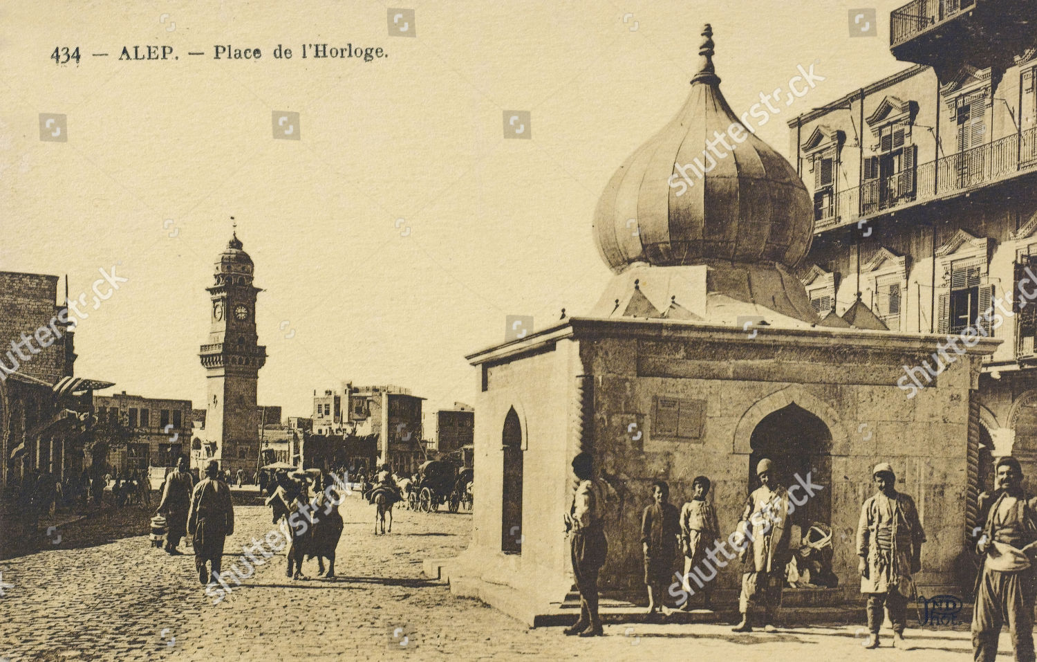 Clock Tower Bab Alfaraj One Main Editorial Stock Photo - Stock Image ...