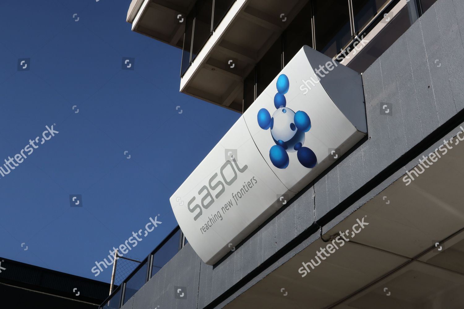 Sasol Petrol Station City White Workers Editorial Stock Photo - Stock ...