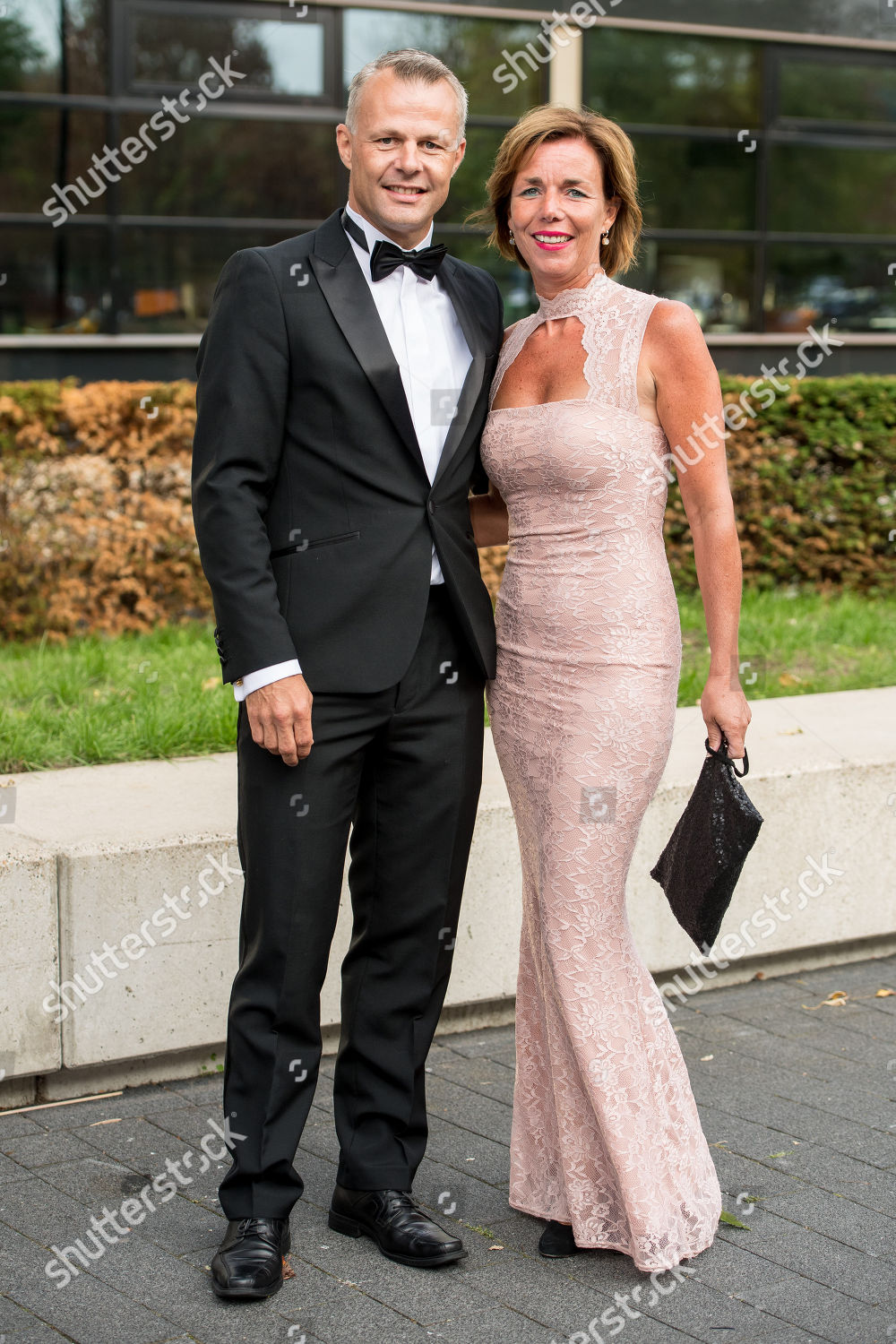 Referee Bjorn Kuipers His Wife Editorial Stock Photo - Stock Image ...