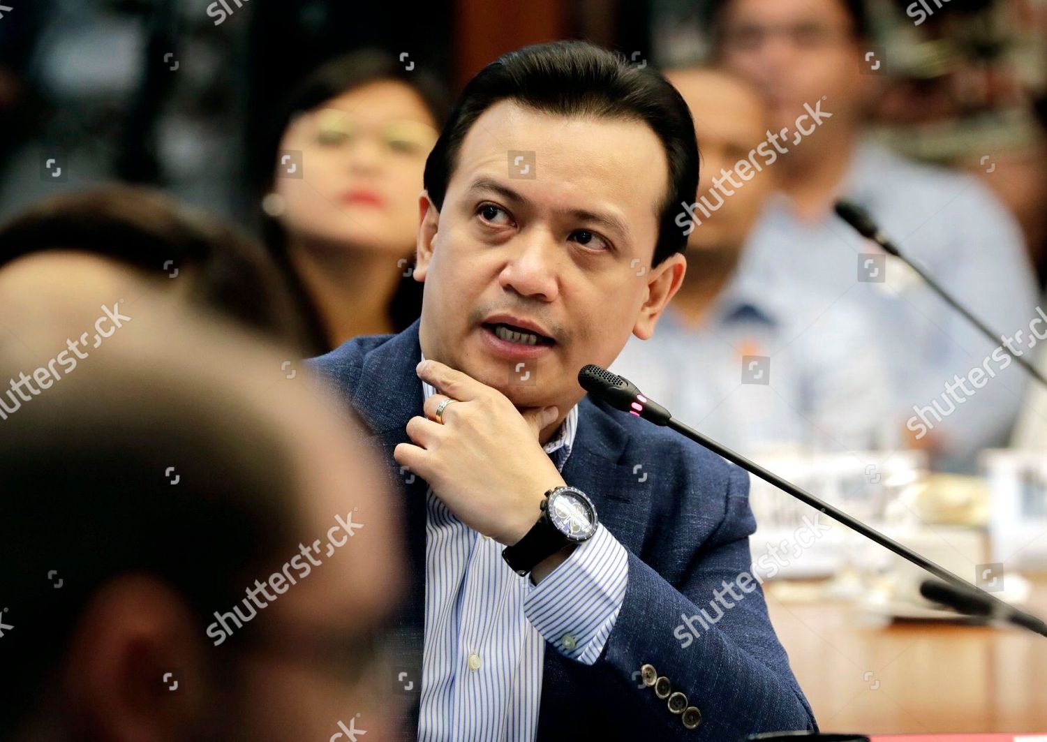 Philippine Senator Antonio Trillanes Iv Former Editorial Stock Photo ...
