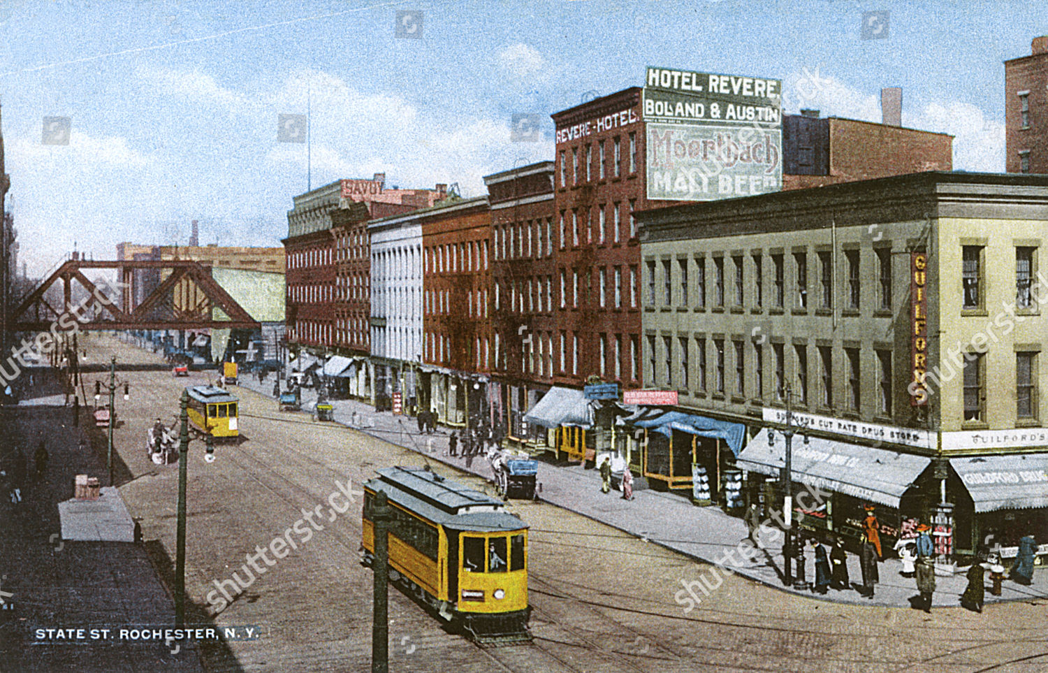 State Street Rochester New York State Editorial Stock Photo - Stock ...