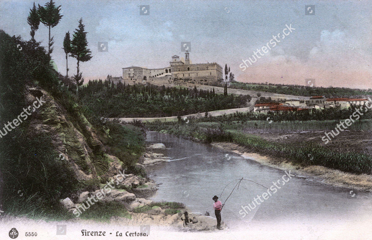Certosa Dell Galluzzo Florence Italy One Editorial Stock Photo - Stock ...