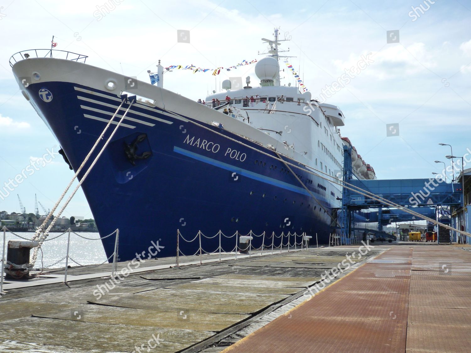 Marco Polo Cruise Ship Editorial Stock Photo - Stock Image | Shutterstock